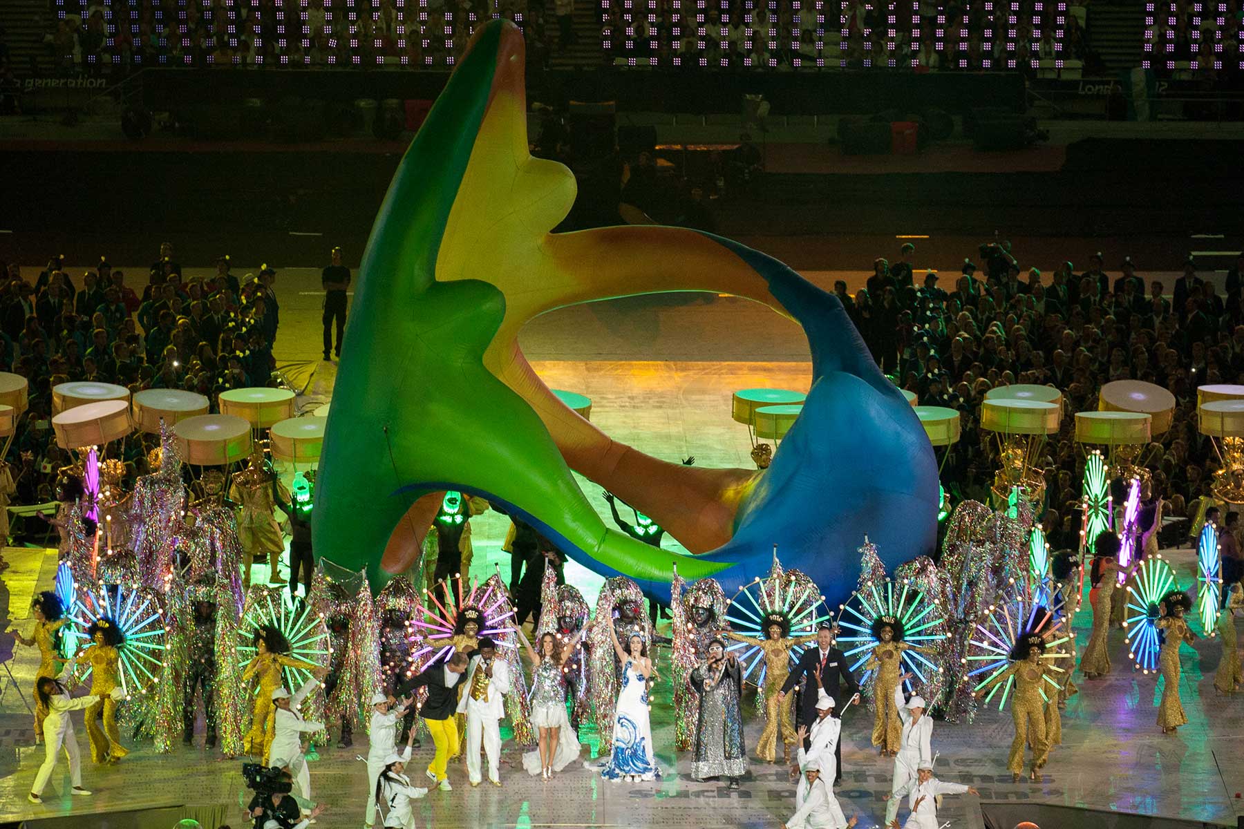LONDON 2012 | Rio 2016 Olympic Flag Handover - Balich Wonder Studio ...