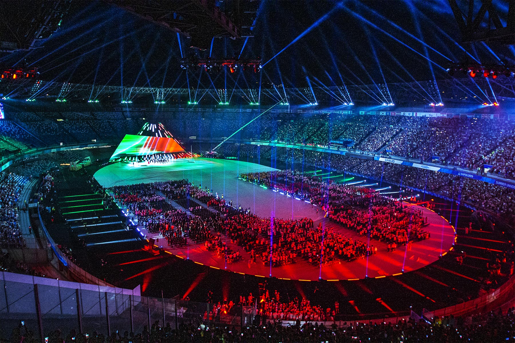 NAPOLI 2019 | 30th Summer Universiade Ceremonies - Balich Wonder Studio ...